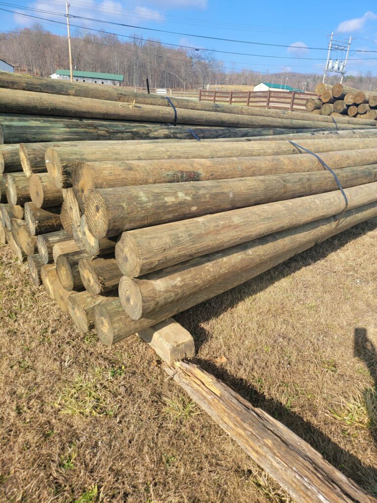 5″-6″x25′ Tapered Poles