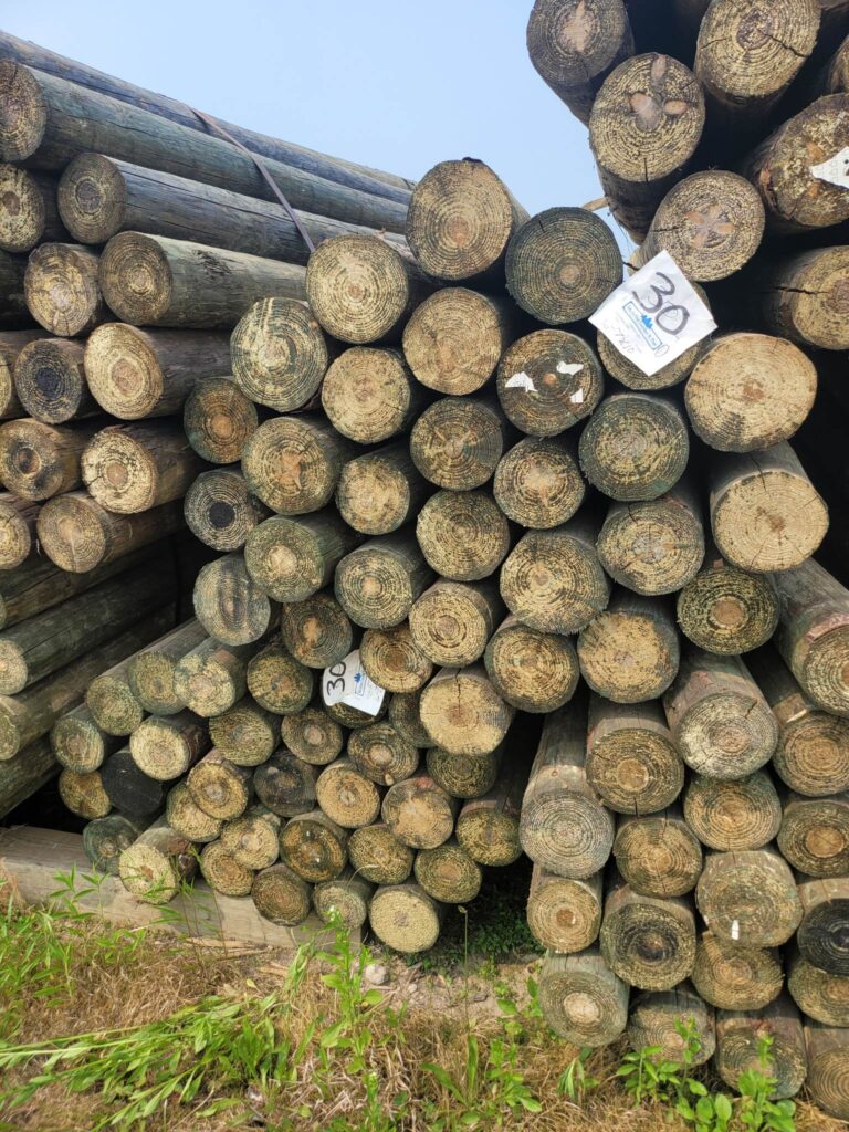 6″-7″x10′ Tapered Poles